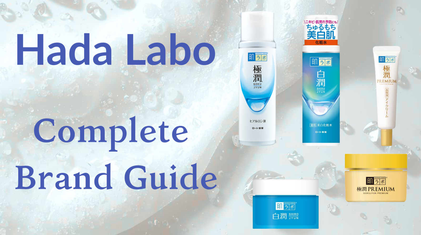Hada Labo: Complete Brand Guide | Tsujimoto Market